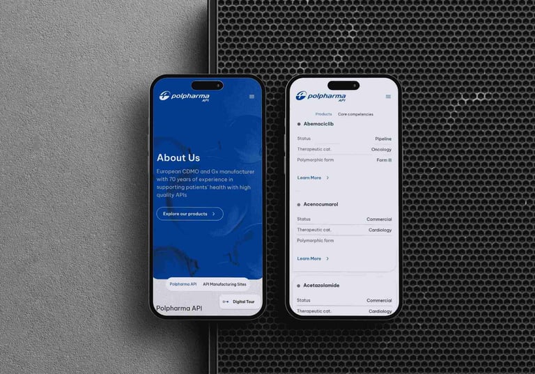 Scalability with Webflow: Designing and Developing Polpharma API Website
